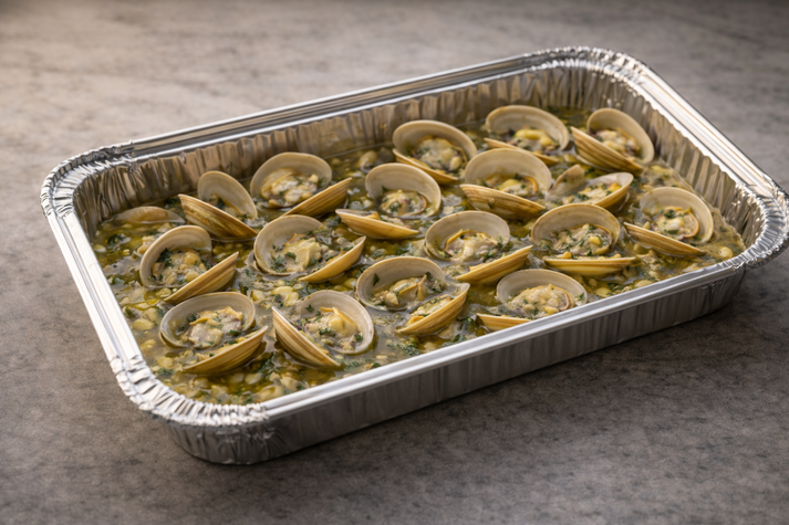 Garlic Butter Clams (500g) – The Smokehouse Collective